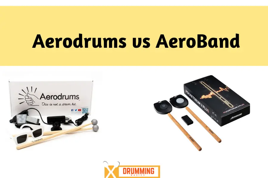 Aerodrums vs AeroBand - Drumming Basics